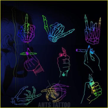 55 Cool UV Tattoos Designs And Ideas