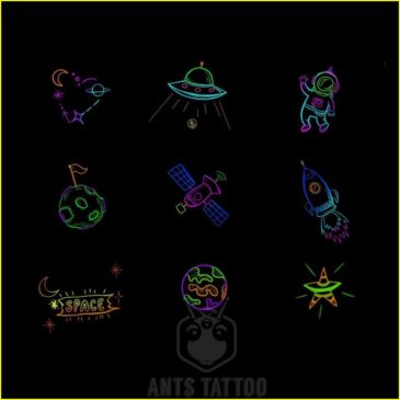 55 Cool UV Tattoos Designs And Ideas